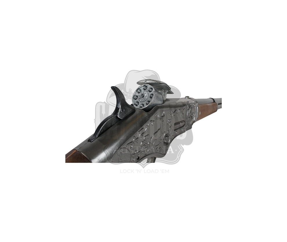 Gonher - Cowboy Winchester Rifle - 8-Shot - 82 cm - Diecast Metal ...