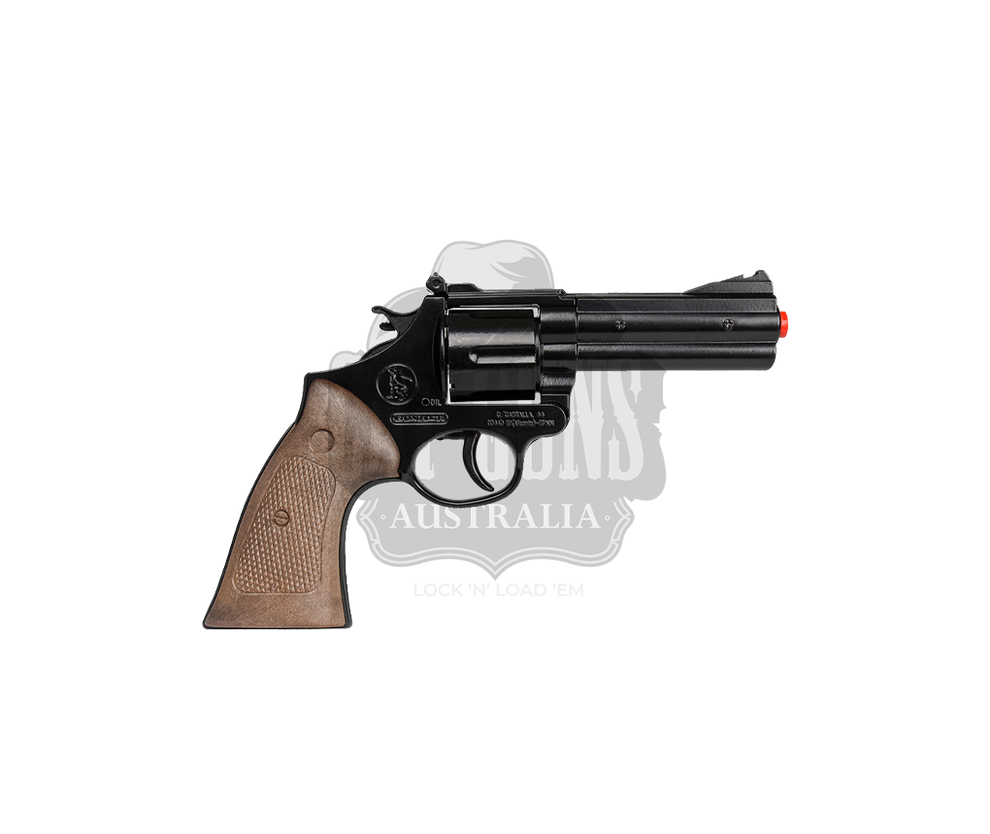 Gonher - Diecast Colt Python 4" Magnum - 8-Shot - Black 127-6 | Cap ...